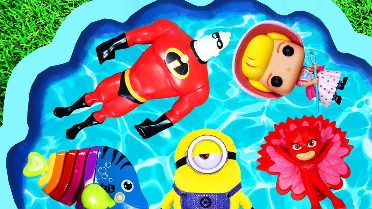 Learn Characters with Wild Animals, Super Heroes, Paw Patrol, Disney ...