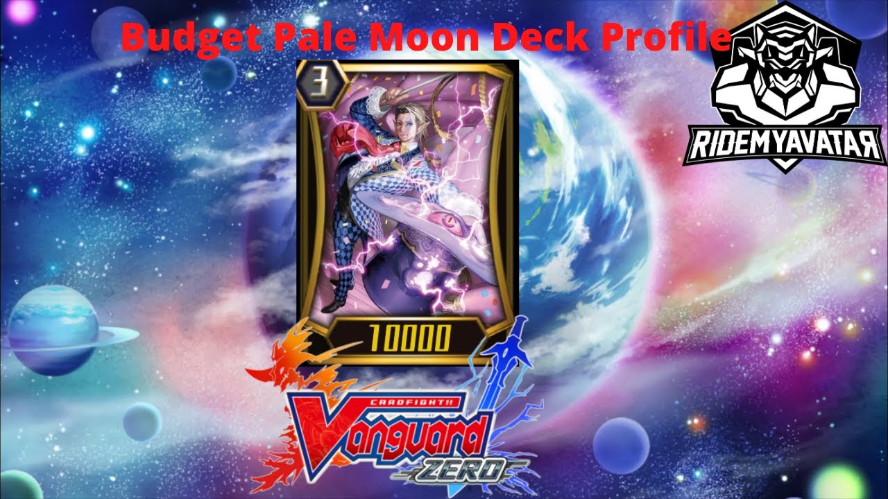 Cardfight Vanguard Zero Budget deck profile Palemoon + Gameplay - YouTube