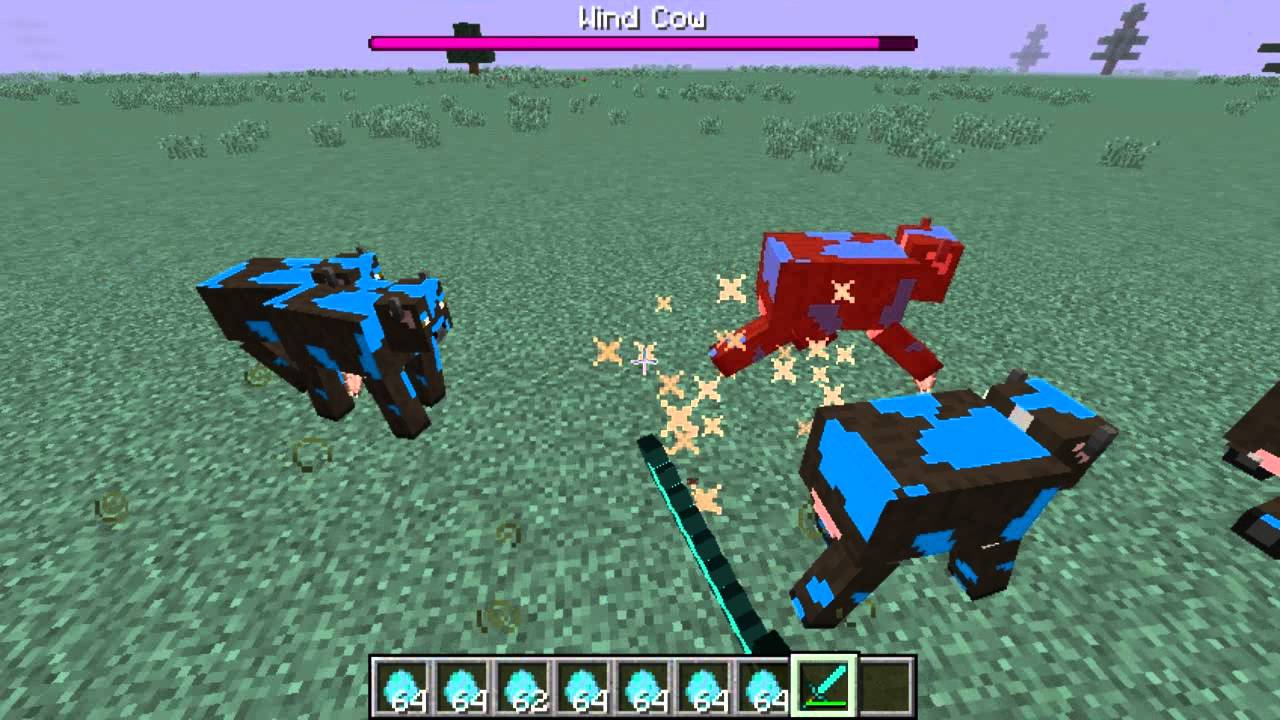 Minecraft Mod Review| Elemental Cows Mod Reborn! - YouTube