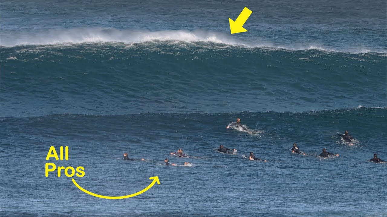 How Do Pro Surfers Deal With A Big Freak Wave? (Opening Scene ...