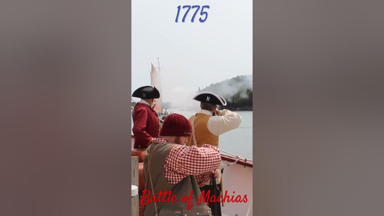 1775 Battle Of Machias - Capture the HMS Margaretta #americanrevolution ...