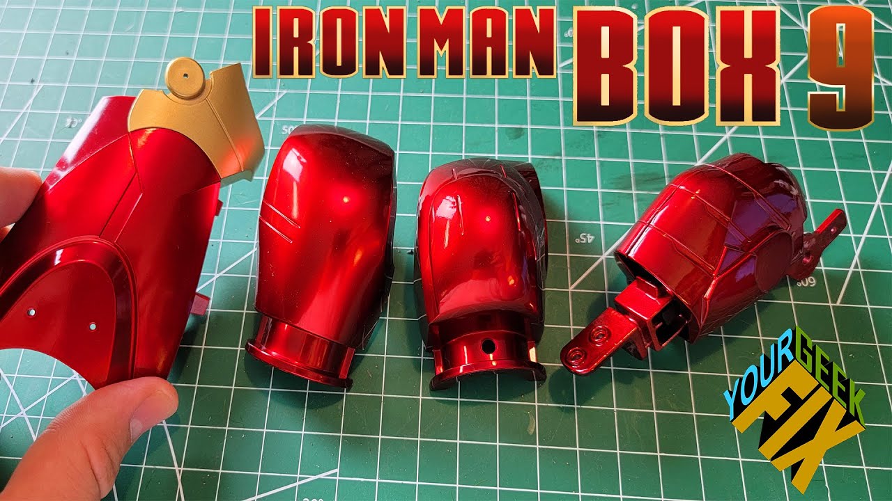Build Your Own Iron Man Box 9 by Fanhome - YouTube