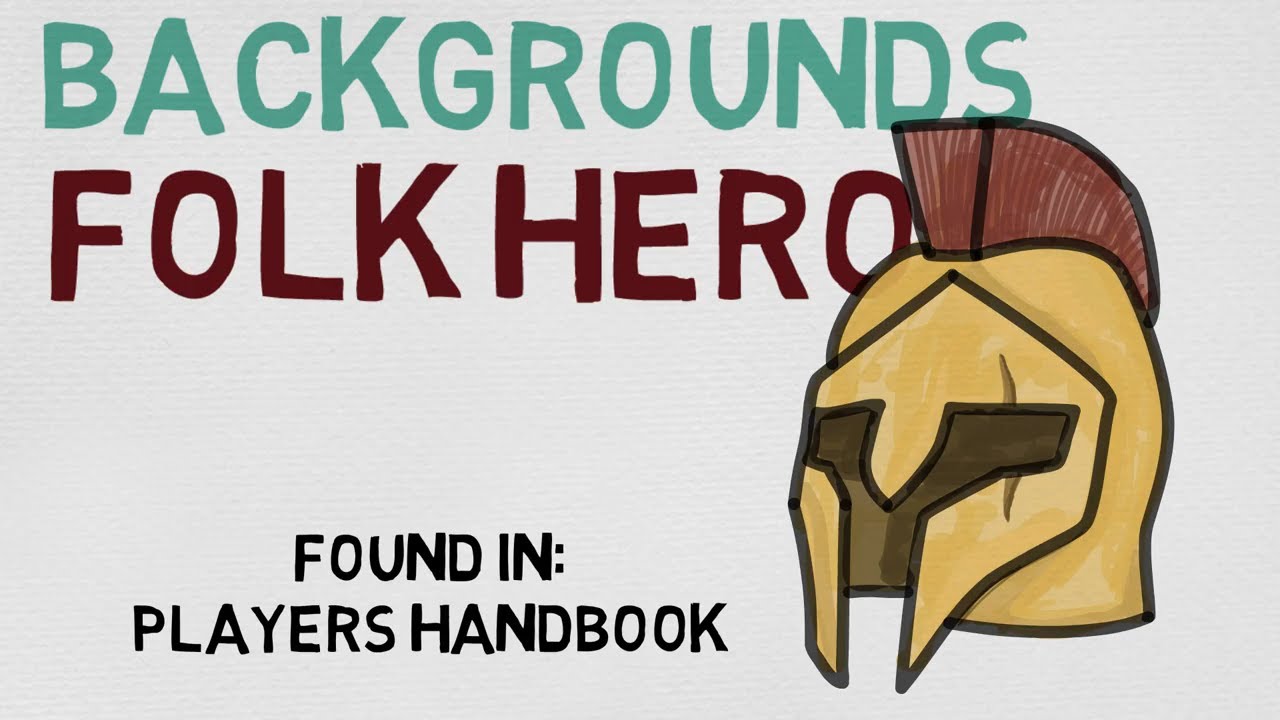Background #21: Folk Hero (DnD 5E) - YouTube