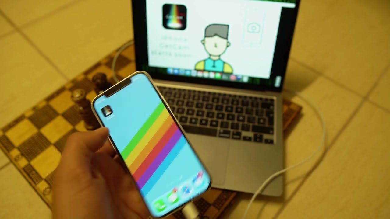 How to connect your iPhone camera as a webcam to a Mac or PC? - YouTube