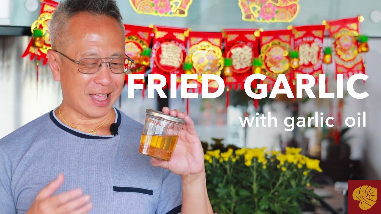 How to make fried garlic with garlic oil | fried garlic for Chinese ...