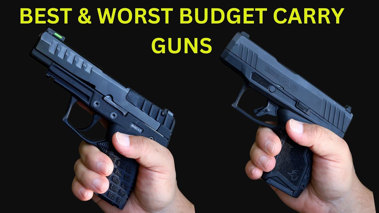 7 Best & Worst Carry Guns - YouTube
