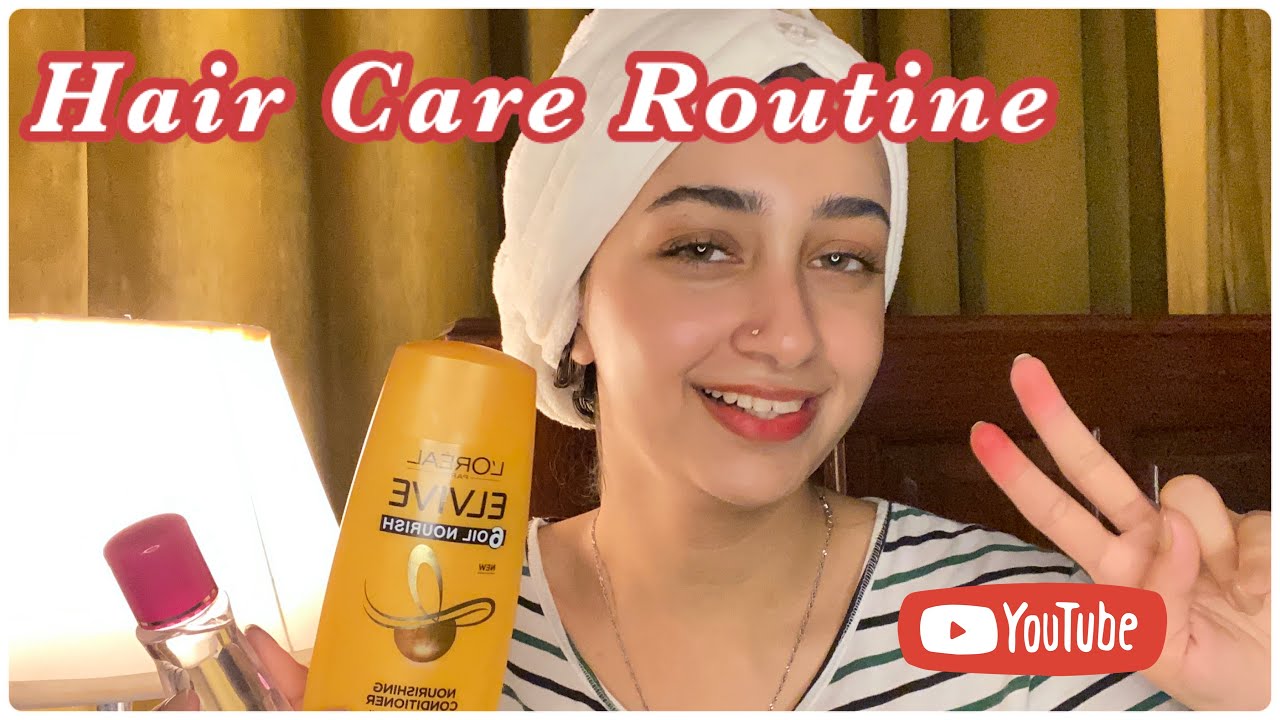 Hair Care Routine 🤍🎀| How to make Hair Silky 👩‍🦰 | Step By Step Guide ...