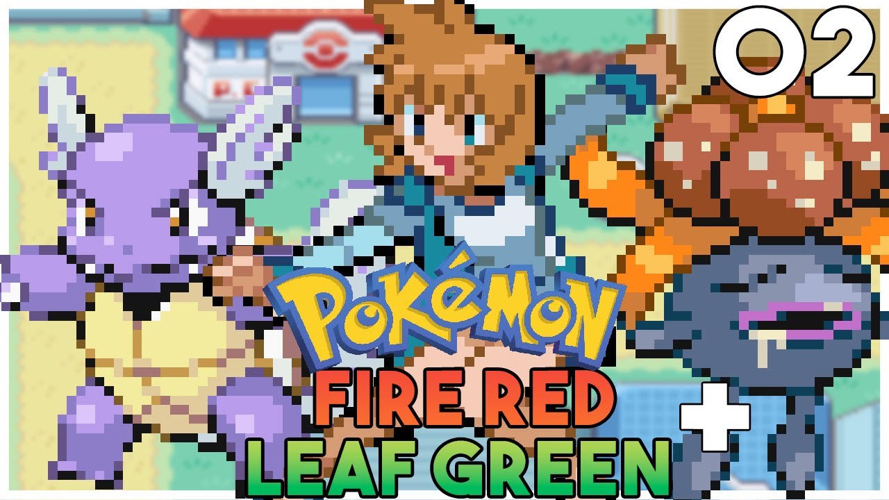 Pokémon Fire Red & Leaf Green Plus #02 MT.Moon & Gym Leader Misty (No ...