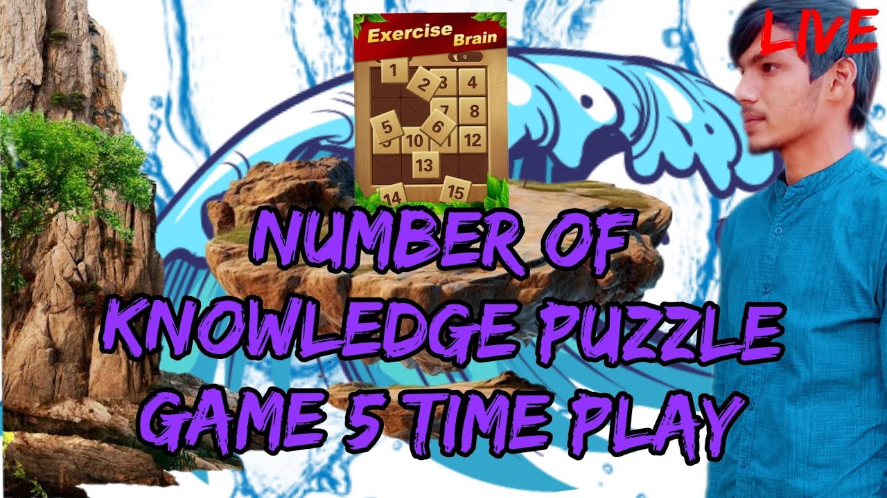 Number of knowledge puzzle game 5 time play #knowledgegame# ...