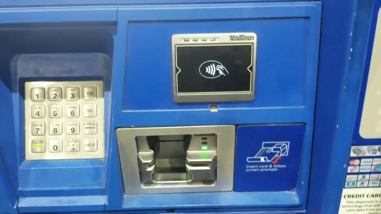 RFID/NFC Technology at Gas pump now (Re up) - YouTube