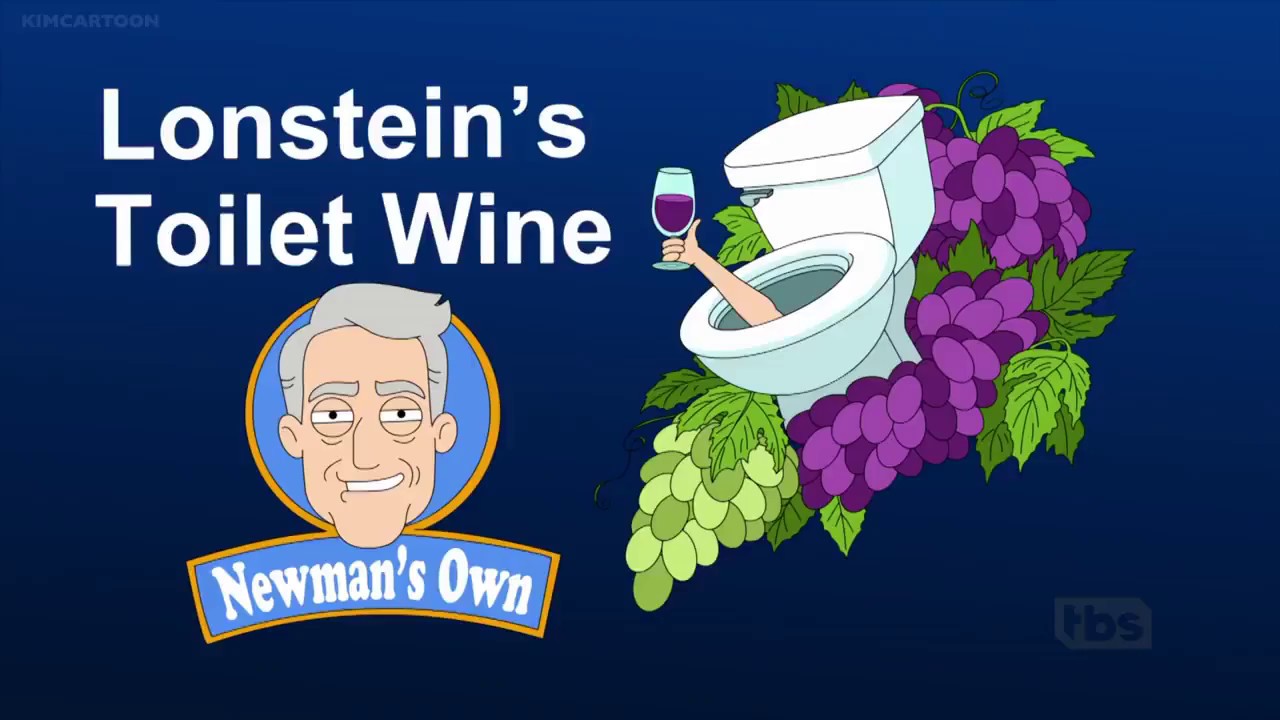 American Dad - Lonstein's Toilet Wine - YouTube