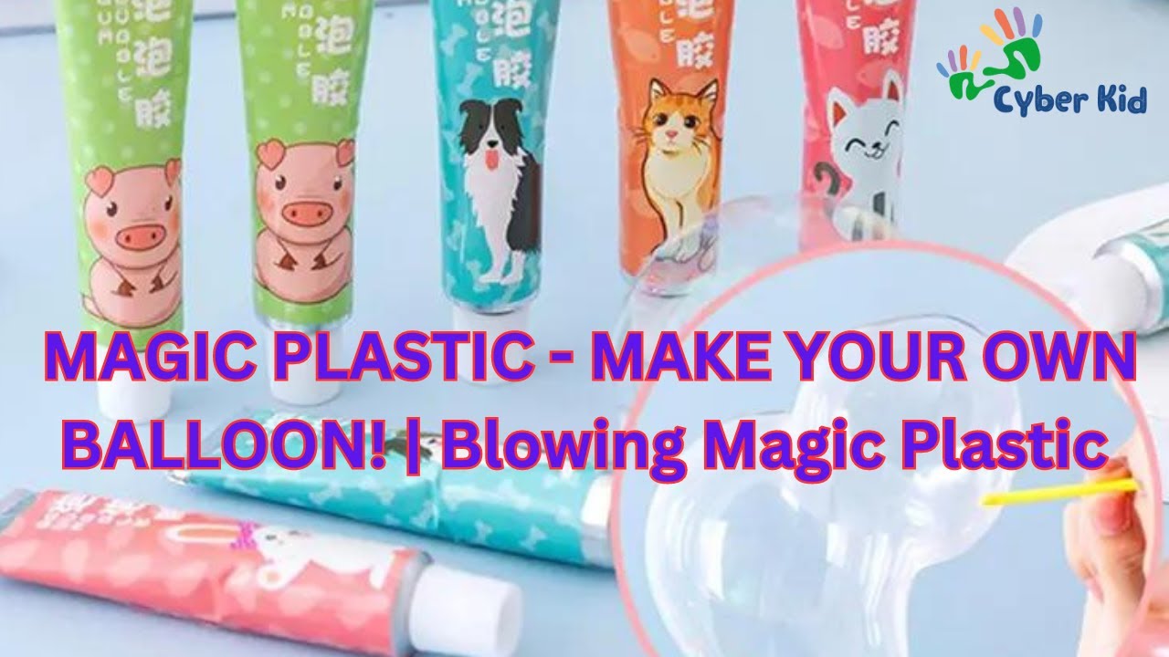 Watch Cyber Kid Dinan review and demonstrate Magic Plastic - Create ...