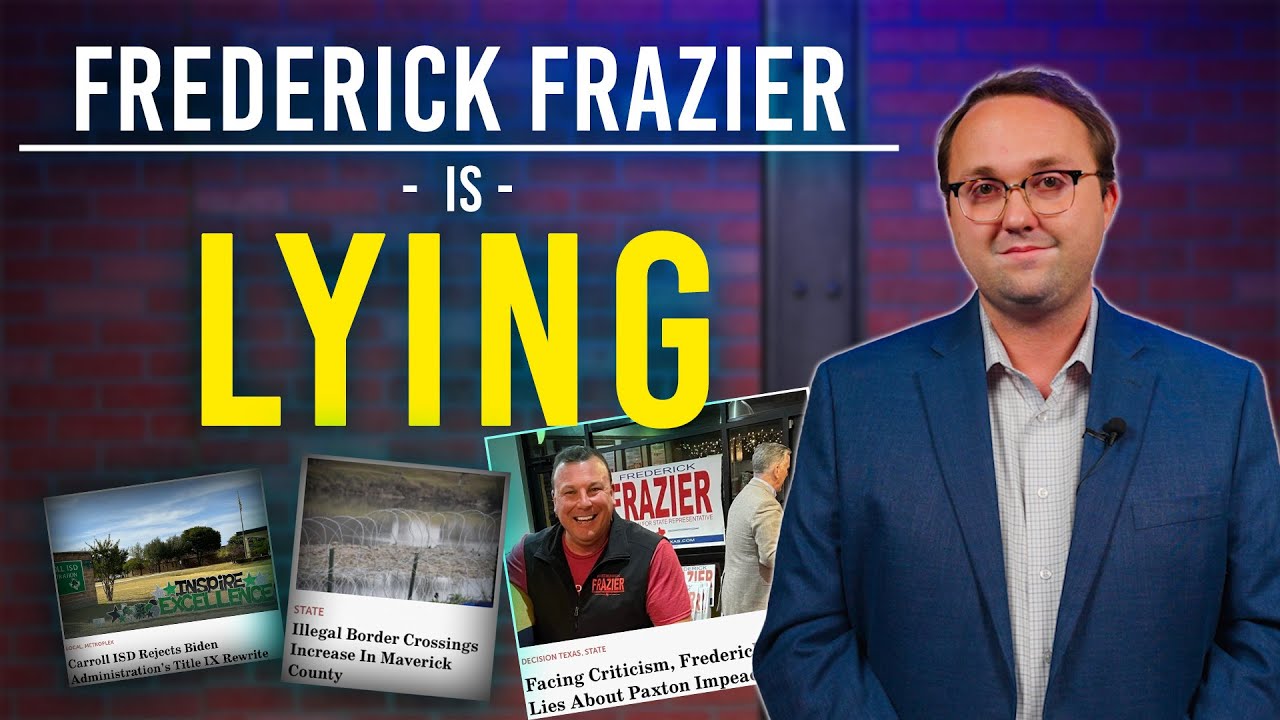 Frederick Frazier is Lying - YouTube