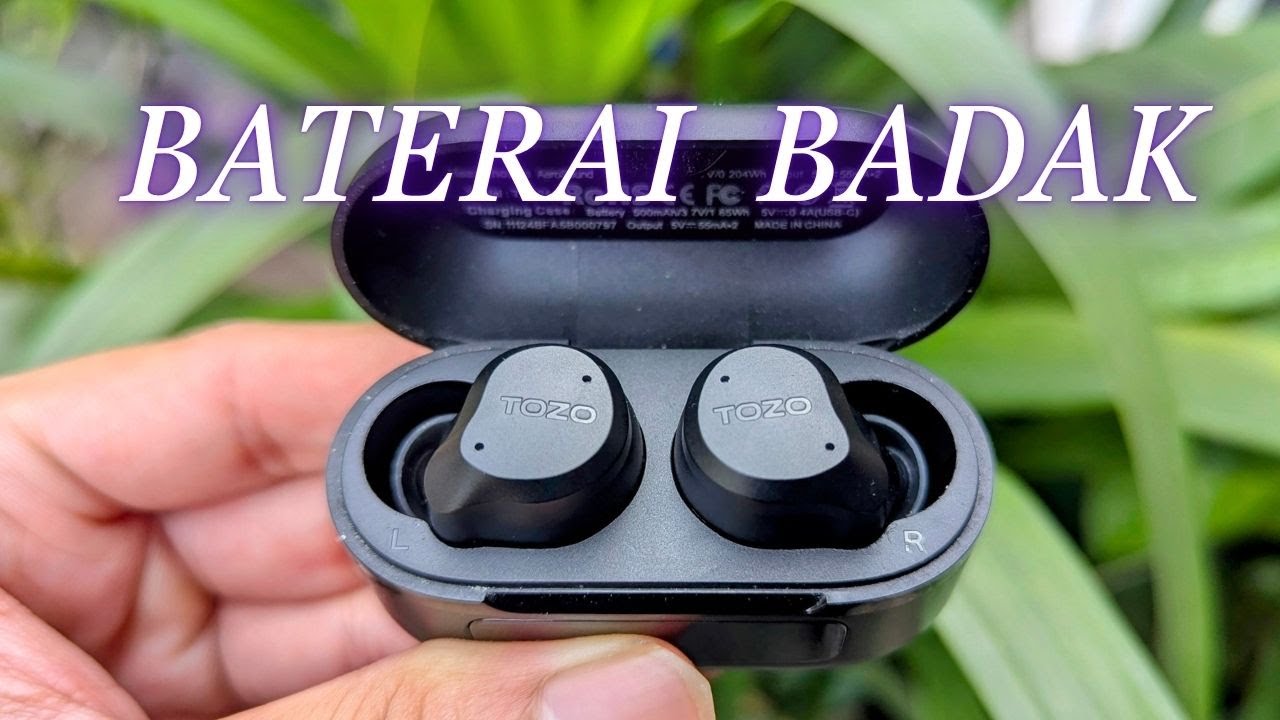 300ribuan | TOZO AEROSOUND (NC 9) Active Noise Cancelling TWS Review VS ...