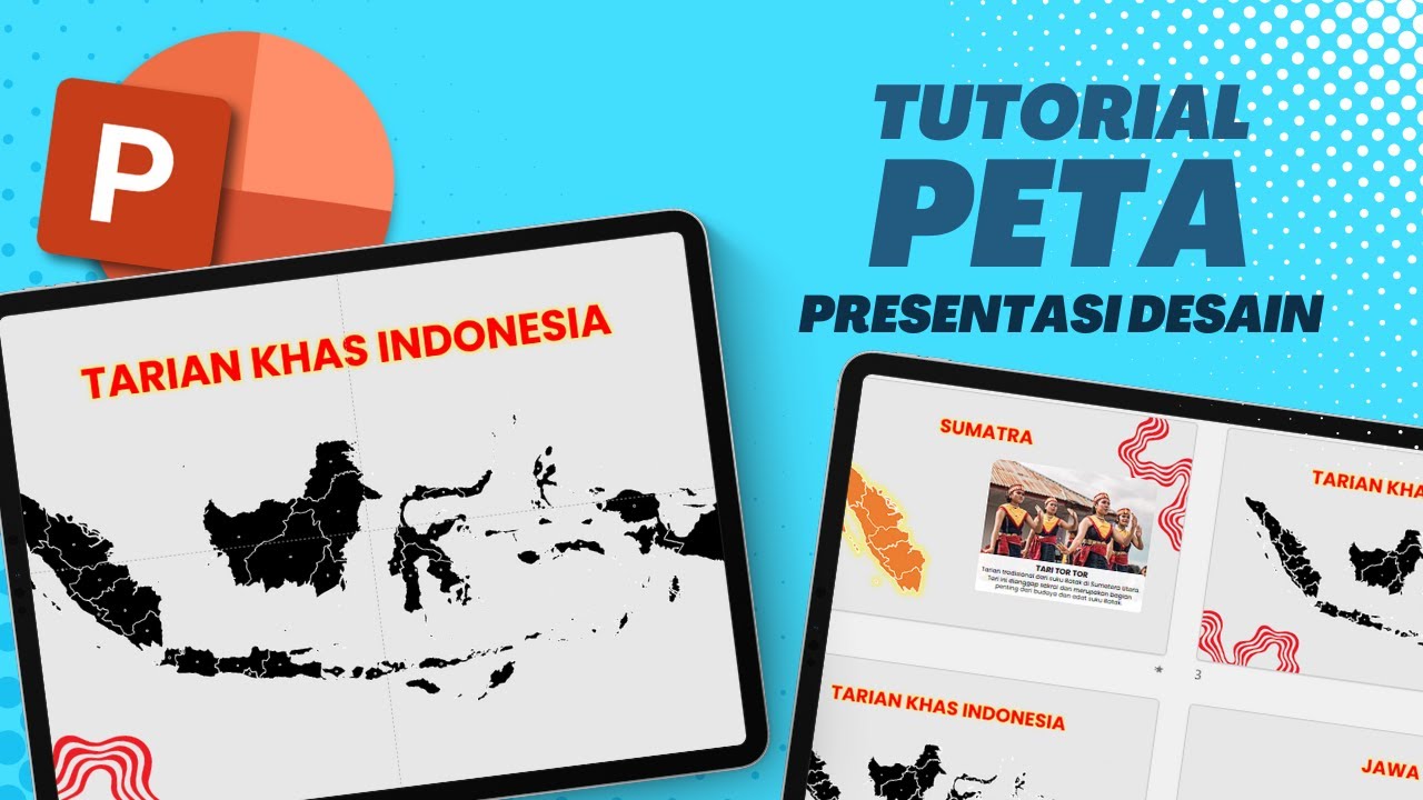 Tutorial Membuat Presentasi Peta Indonesia I Tari Khas Mapel Seni ...
