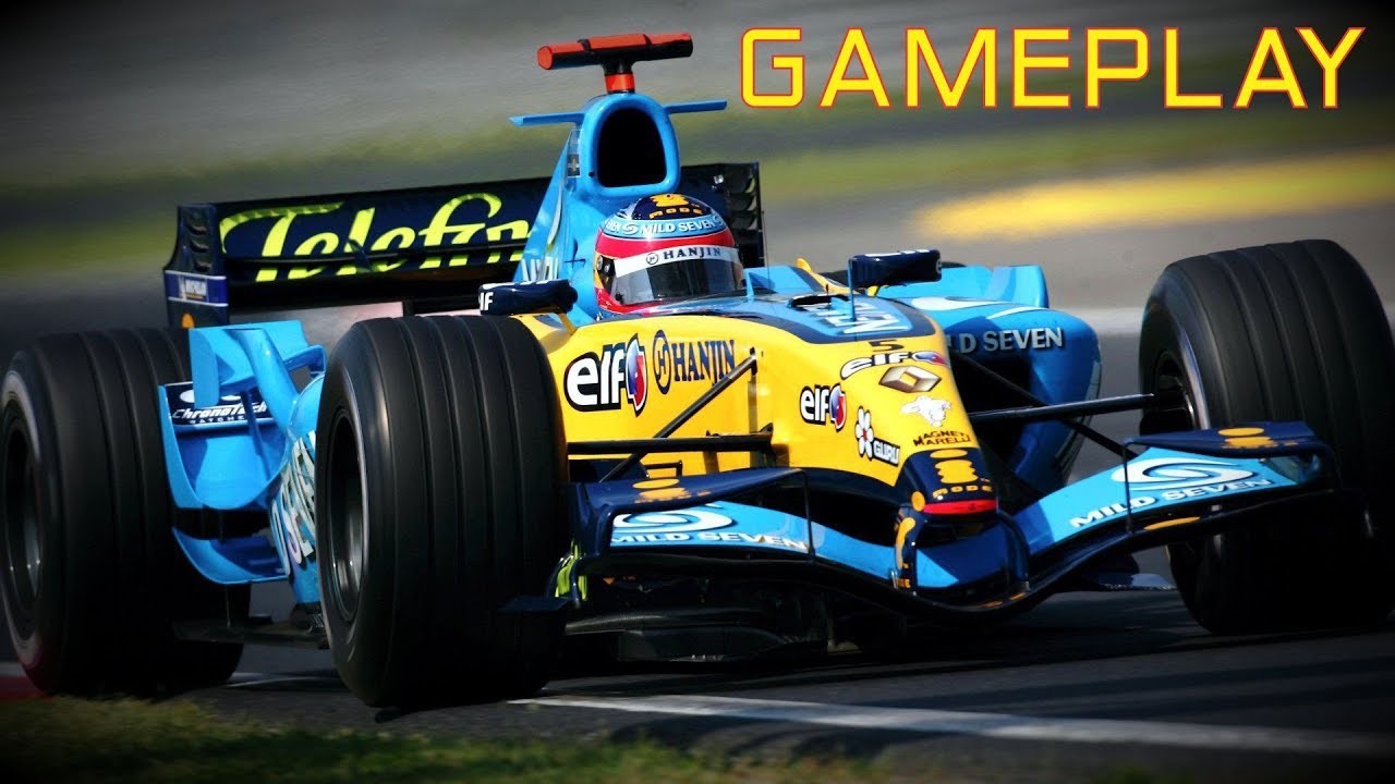 F1 2005 [PS2] (San Marino) Renault, Alonso - YouTube