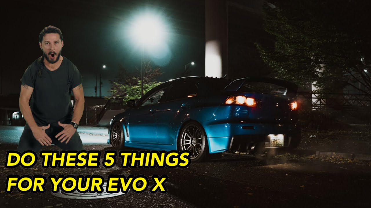5 Must Have Mods For Your Evo X - YouTube