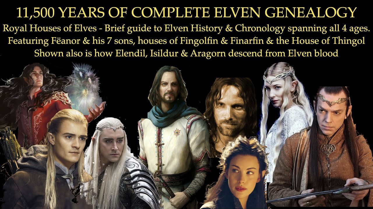 11,500 Years of Elven Genealogy-Royal Houses of Elves -Complete guide ...