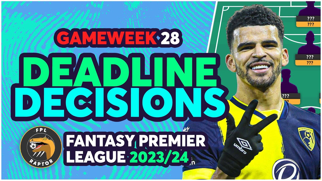 FPL FINAL TEAM SELECTION DOUBLE GAMEWEEK 28 | INJURY UPDATES! | Fantasy ...