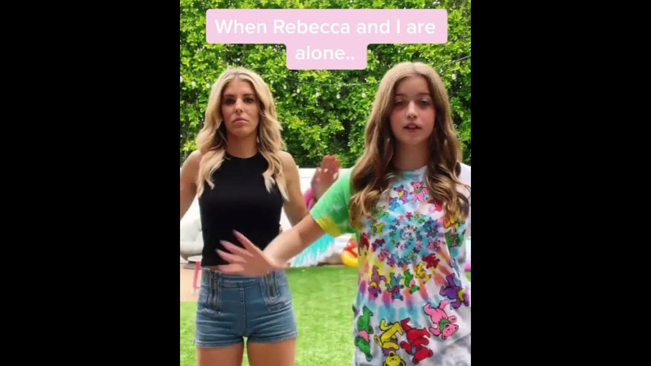 Claire Rock Smith Newest Tik Tok With Rebecca Zamolo And The Squad Youtube