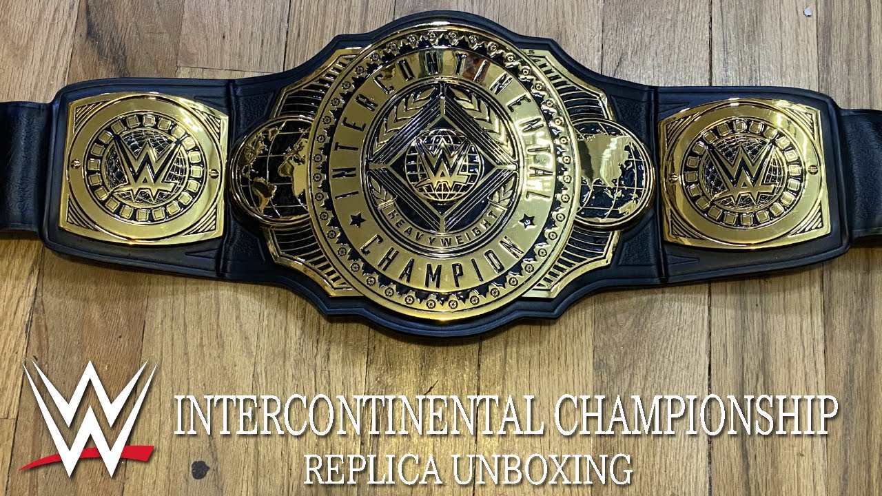 WWE Intercontinental Championship - Unboxing y Review en Español - YouTube