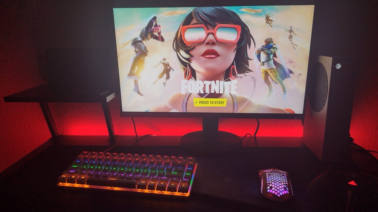 *NEW* Best Console Gaming Setup (Xbox Series S) - YouTube