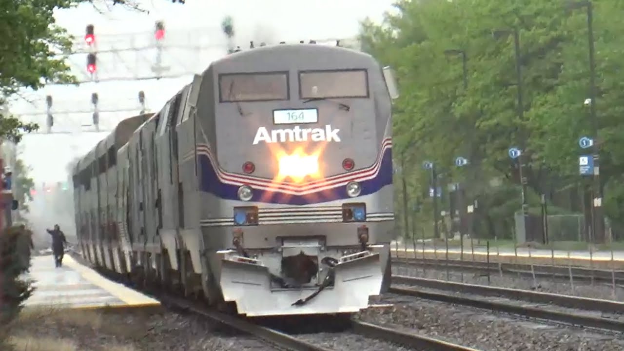 Amtrak's New Phase IV Heritage + Some other trains - 05/14/23 - YouTube