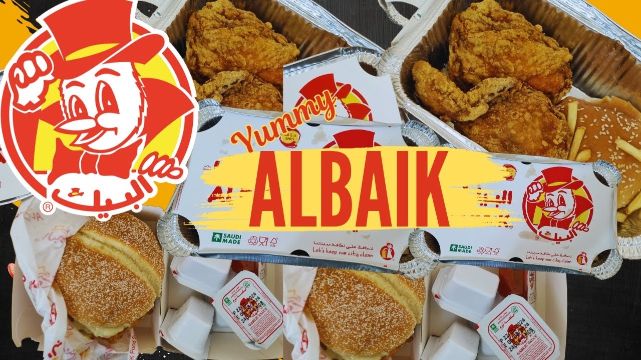 Let's try ALBAIK FRIED CHICKEN | Saudi's World famous Fast Food - YouTube