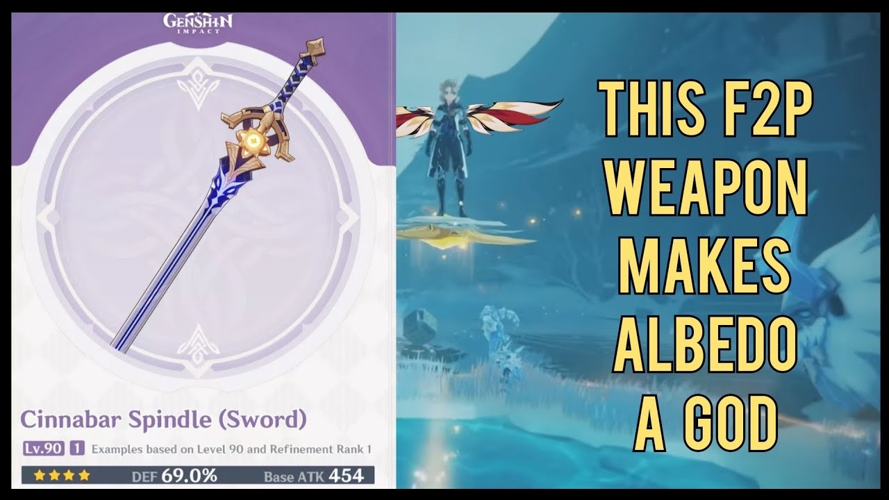 This F2P Weapon Makes Albedo a GOD | Genshin Impact - YouTube