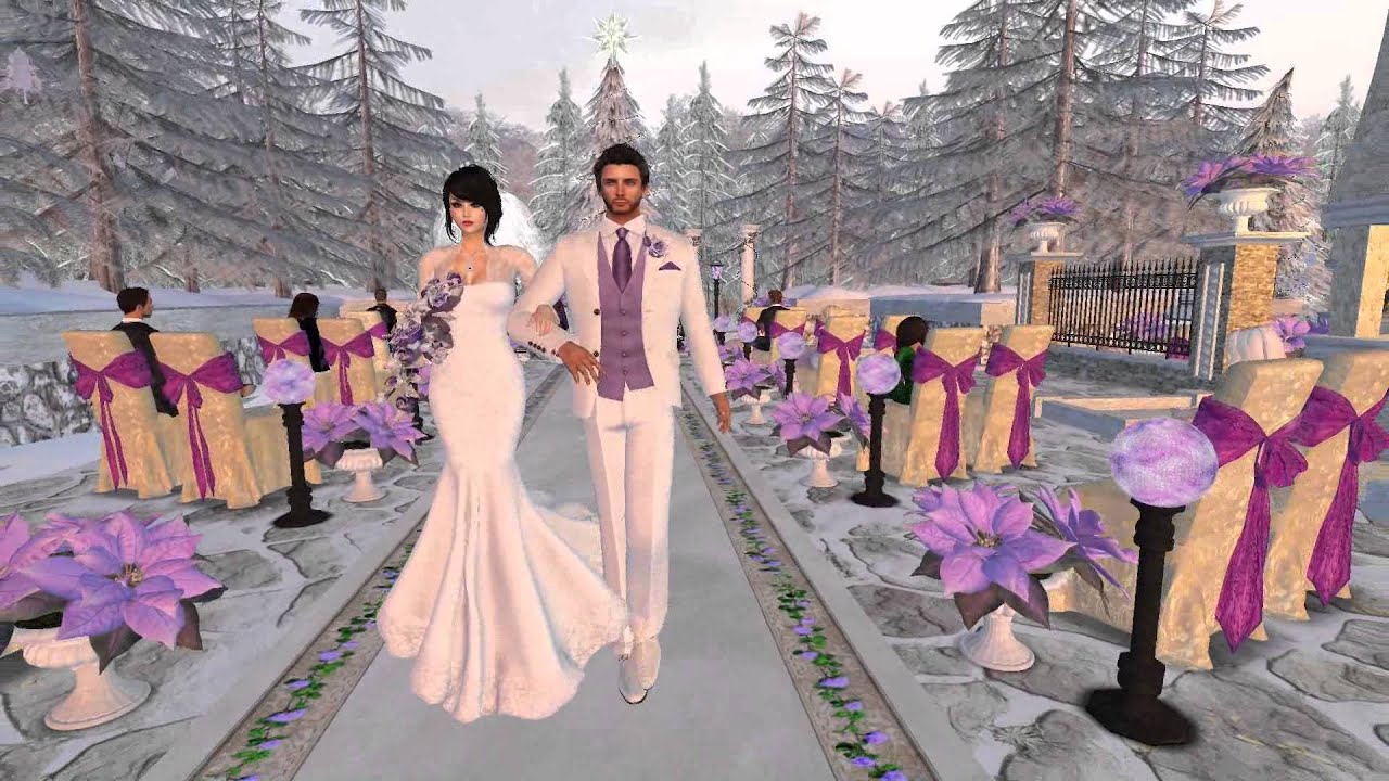 Second Life Wedding January 16th 2015 Esva & Denna - YouTube