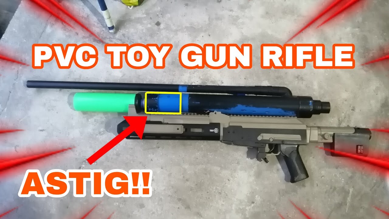 EP.06 PVC TOY GUN RIFLE `NEW VERSION OF CONTAINER!! - YouTube