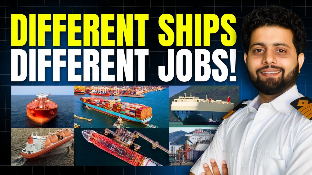 Types of Ships: Cargo Ships, and Merchant Navy Vessels Explained - YouTube
