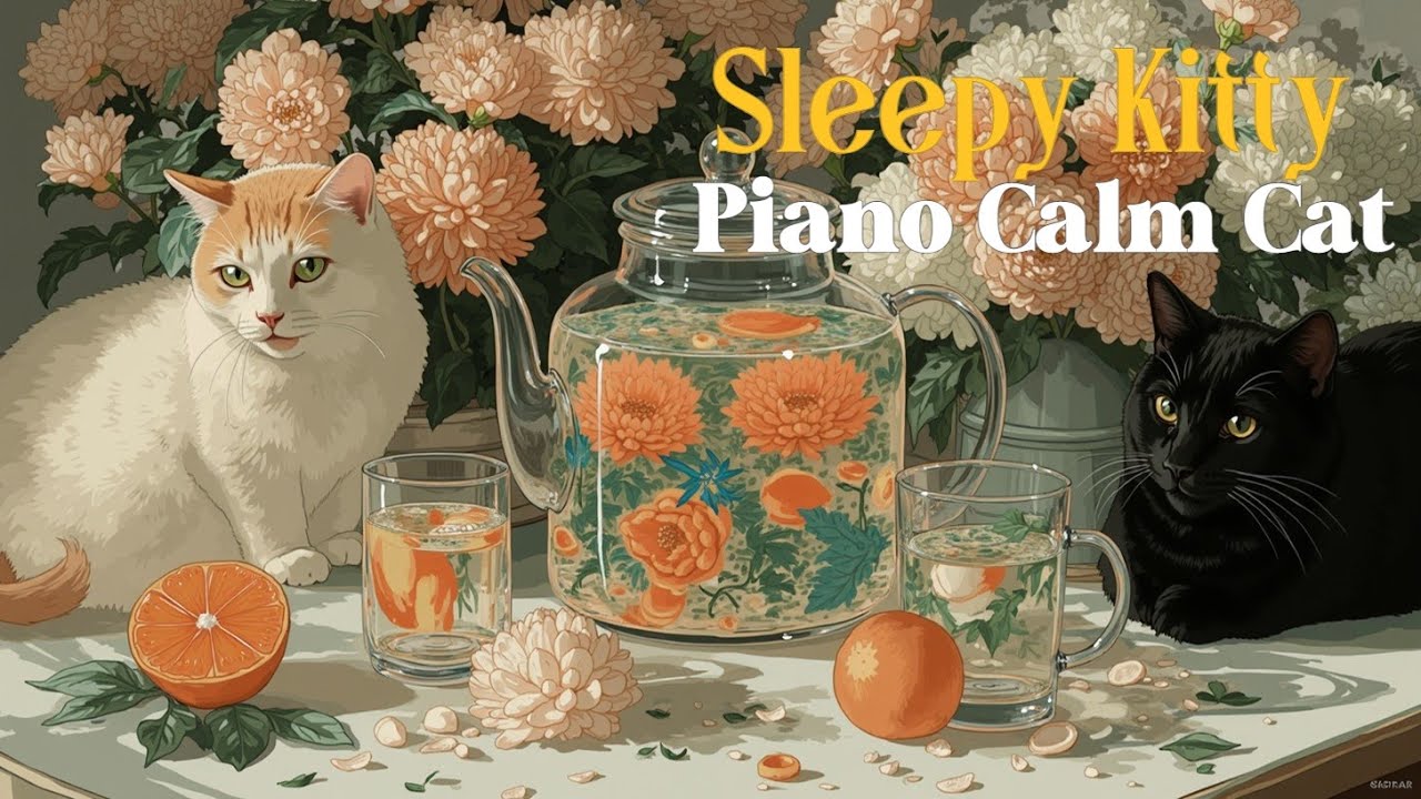 Harmonious Cat Melodies: Calming Piano Music Designed for Ultimate ...