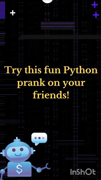 prank your friends with this python trick#coding #learncoding - YouTube