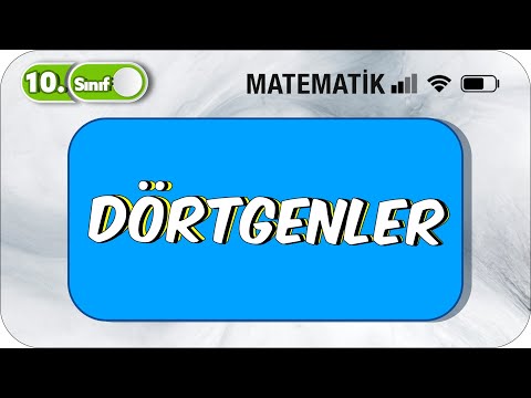 10. Sınıf Matematik Dörtgenler | Formüller | Basit Konu Anlatımı 📚#2023