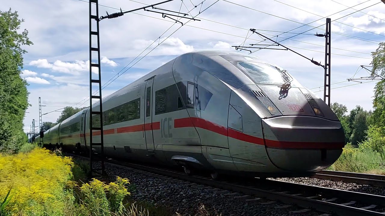 Schnelle Züge und ein Gast aus der Schweiz - Fast trains and a guest ...