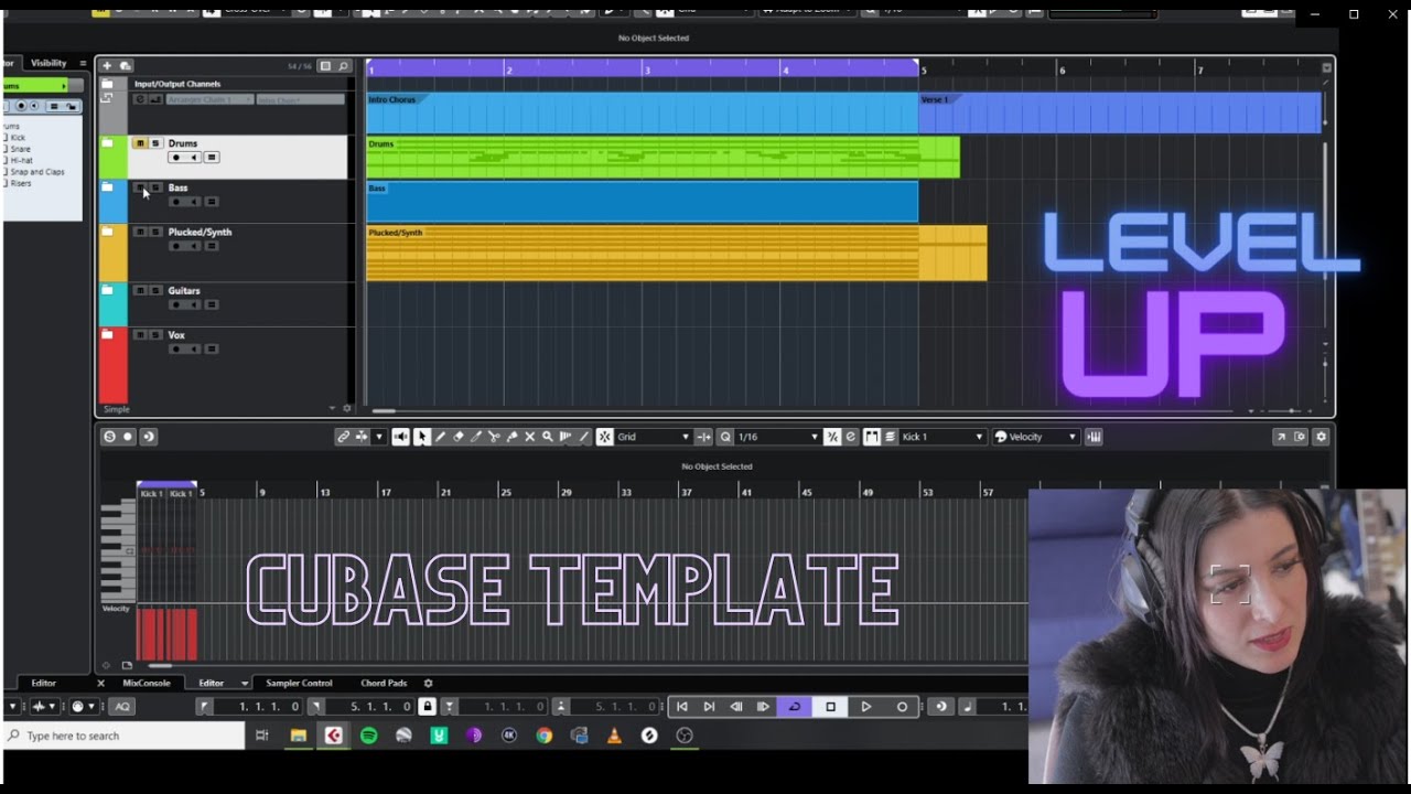 Check out this Cubase Template - YouTube