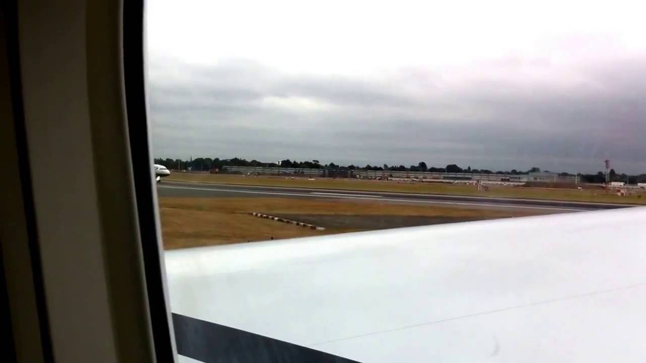Waiting to take off - Flight No BA227 - YouTube