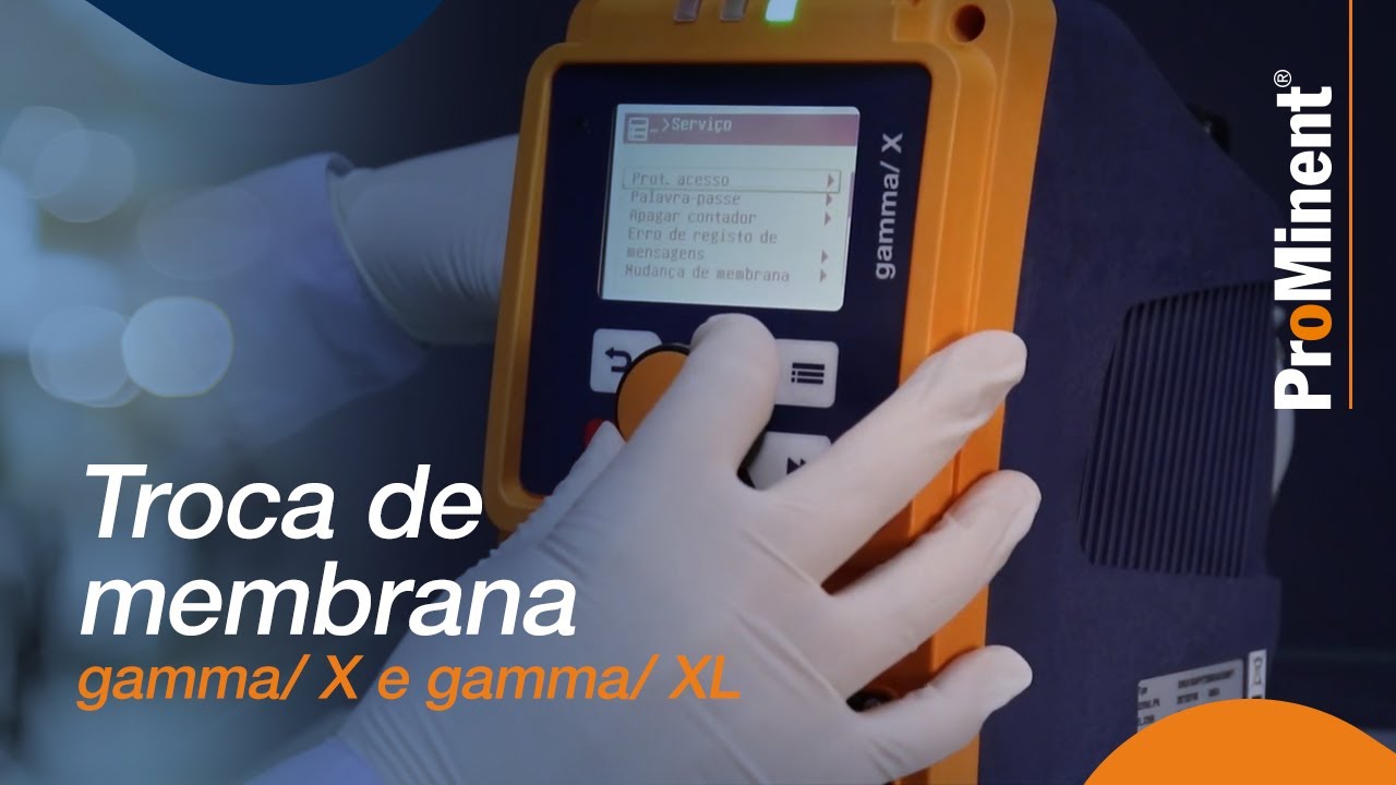 Troca de membrana gamma/ X e gamma/ XL - YouTube