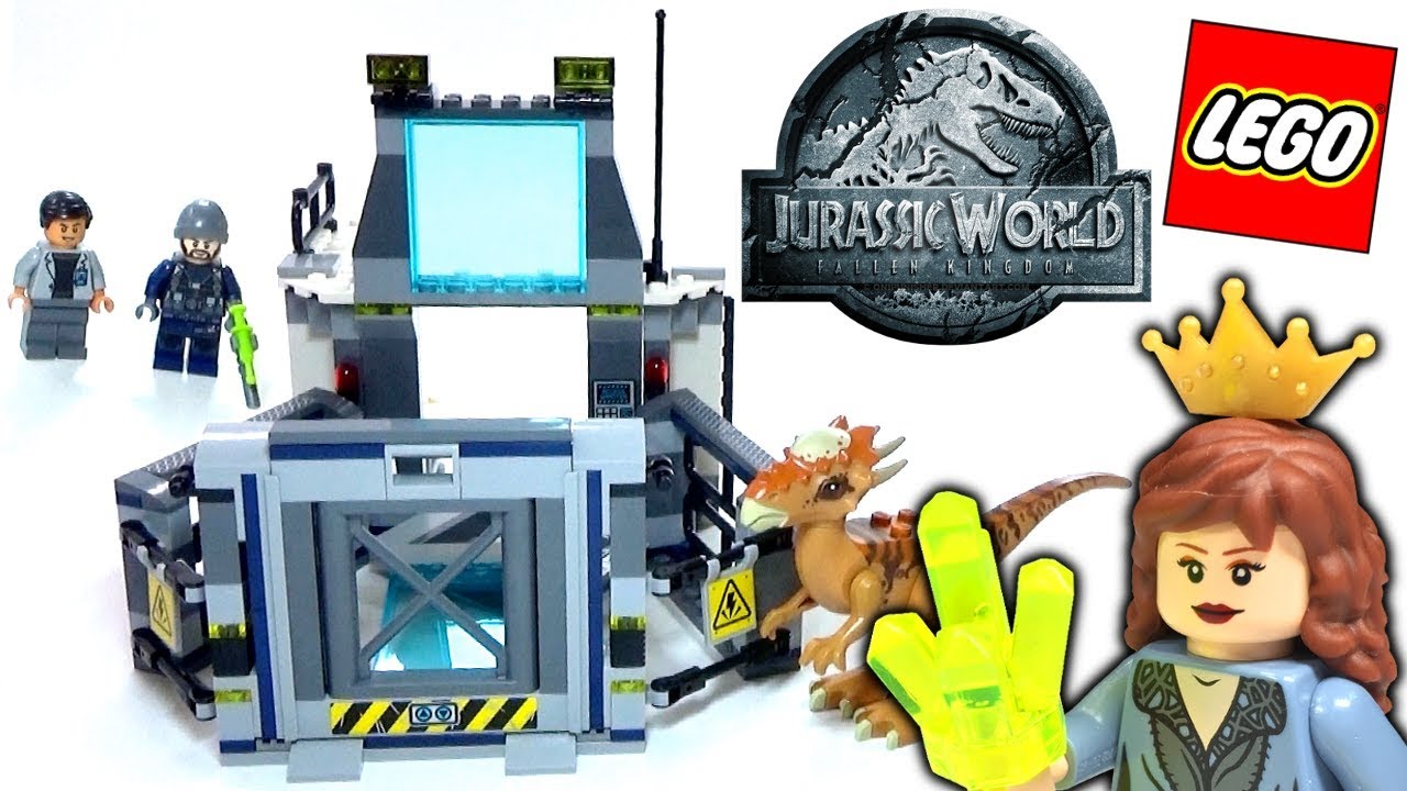 LEGO Jurassic World Fallen Kingdom Stygimoloch Breakout 75927 Review ...