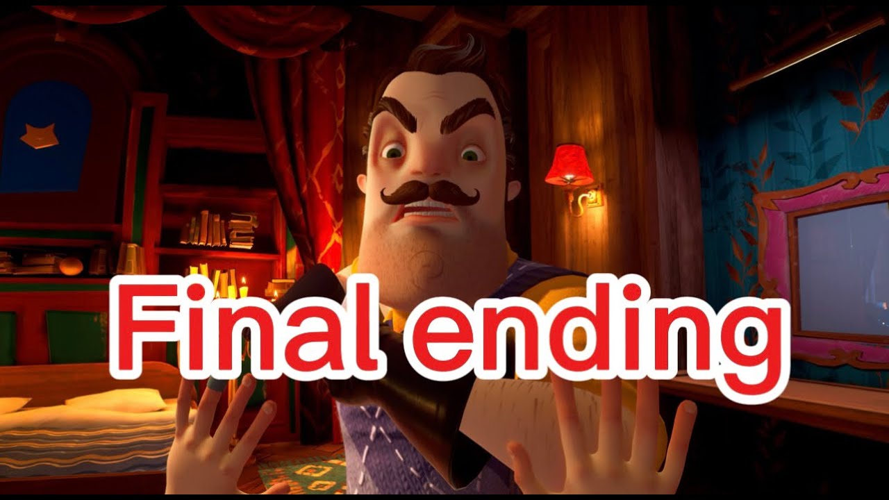 The final ending (Hello Neighbor 2) - YouTube
