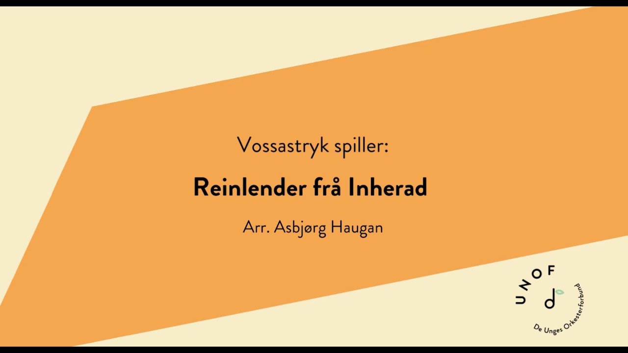 Reinlender frå Inherad - Vossastryk - YouTube