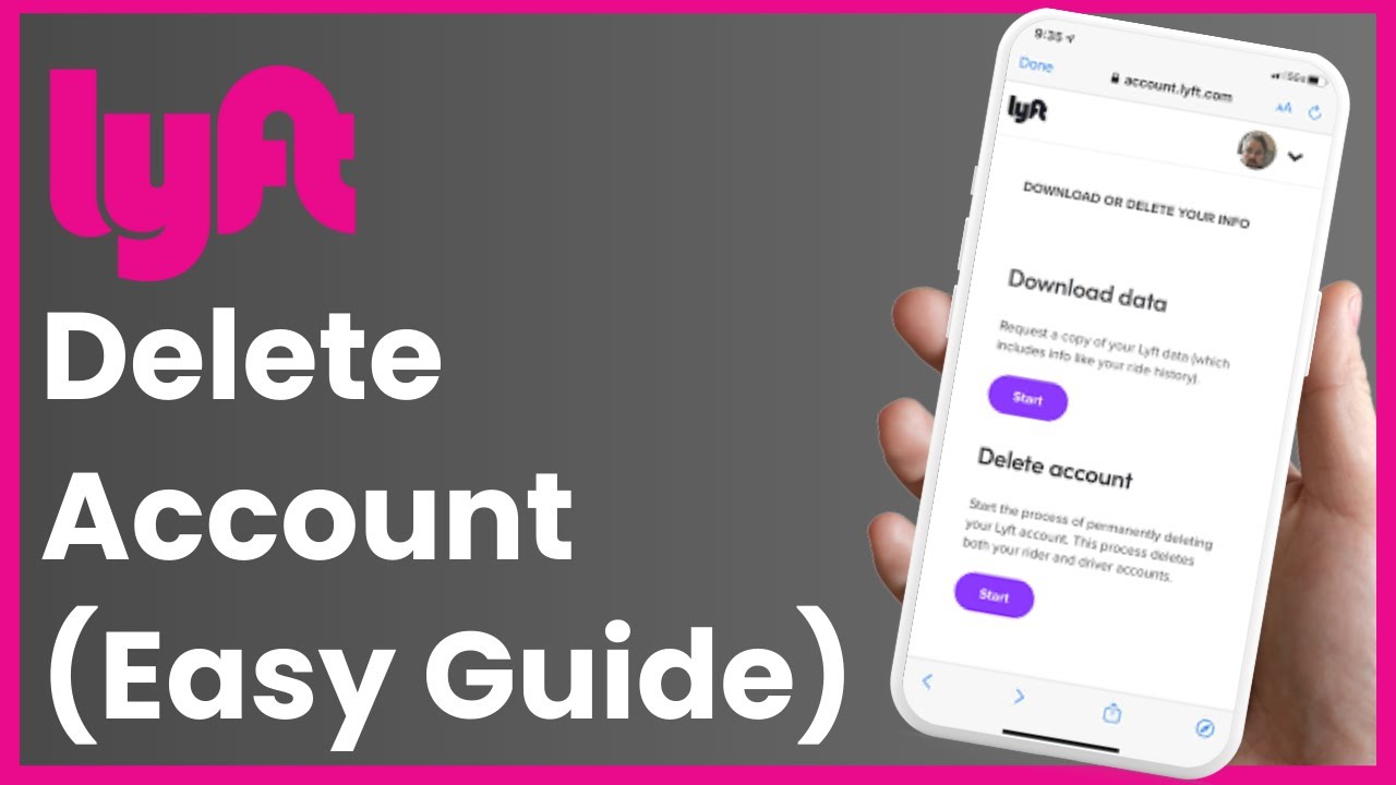 How to Delete Lyft Account ! - YouTube