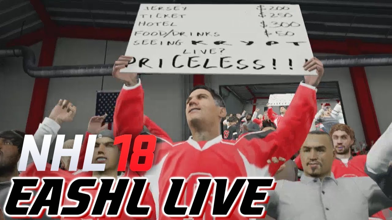 KENNY WOO - NHL 18 EASHL LIVE ep. 5 - YouTube