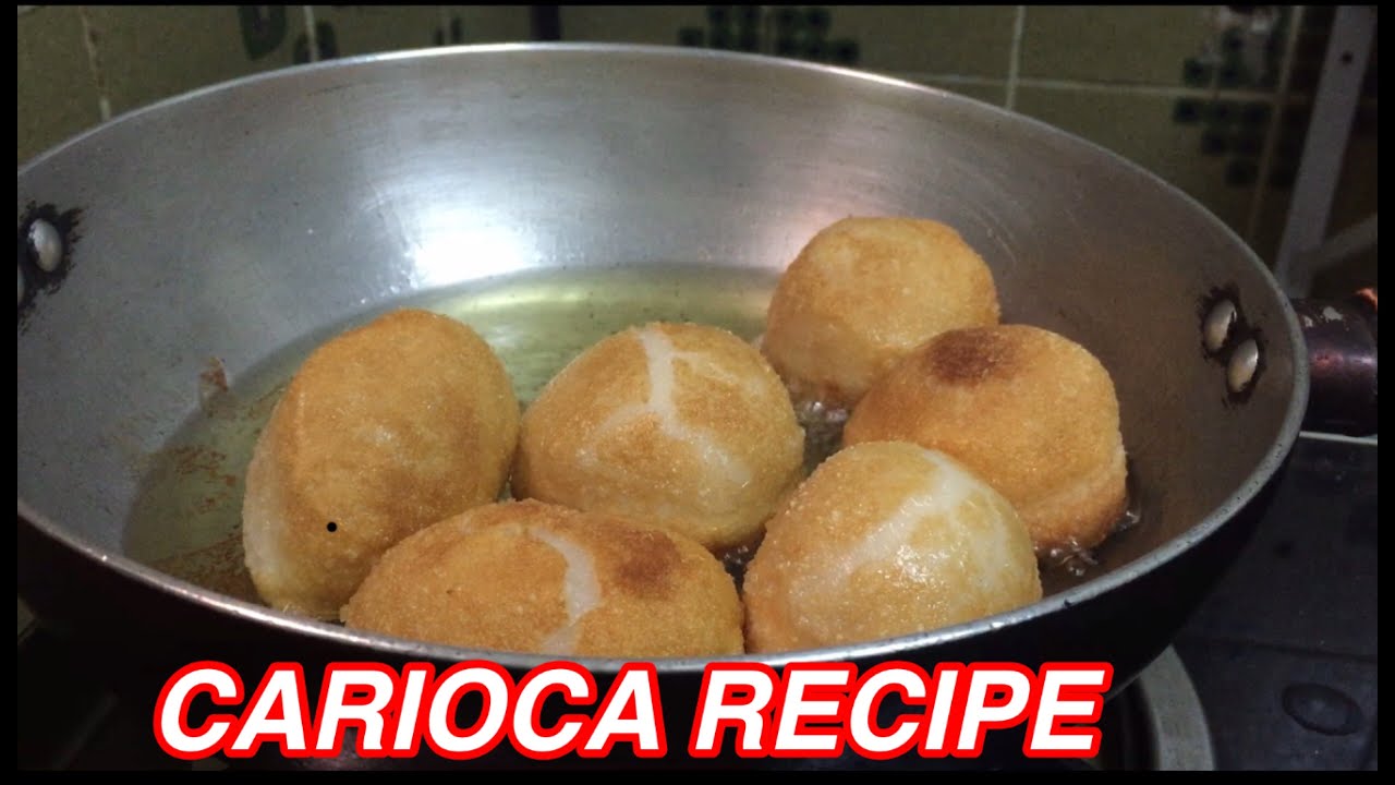 How to make Carioca Recipe || Glutinous Rice & Coconut Milk|| Meryenda ...