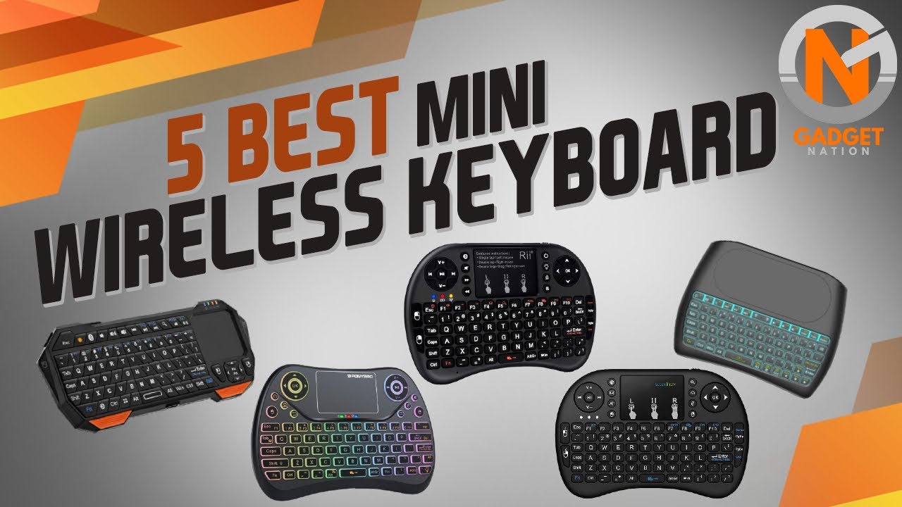 5 Best Mini Wireless Keyboard 2021 - YouTube