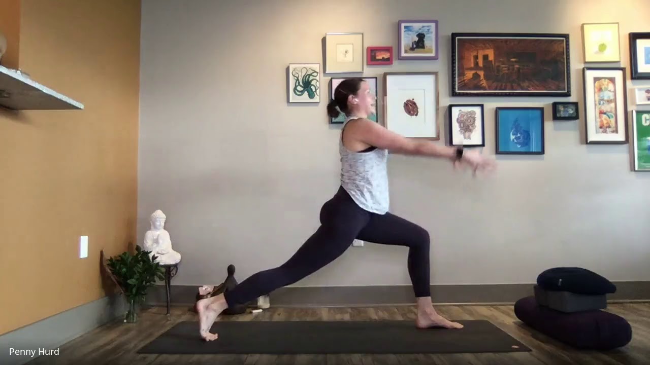 Noon Yoga, May 20 Ardha Chandrasana Chapasana - YouTube