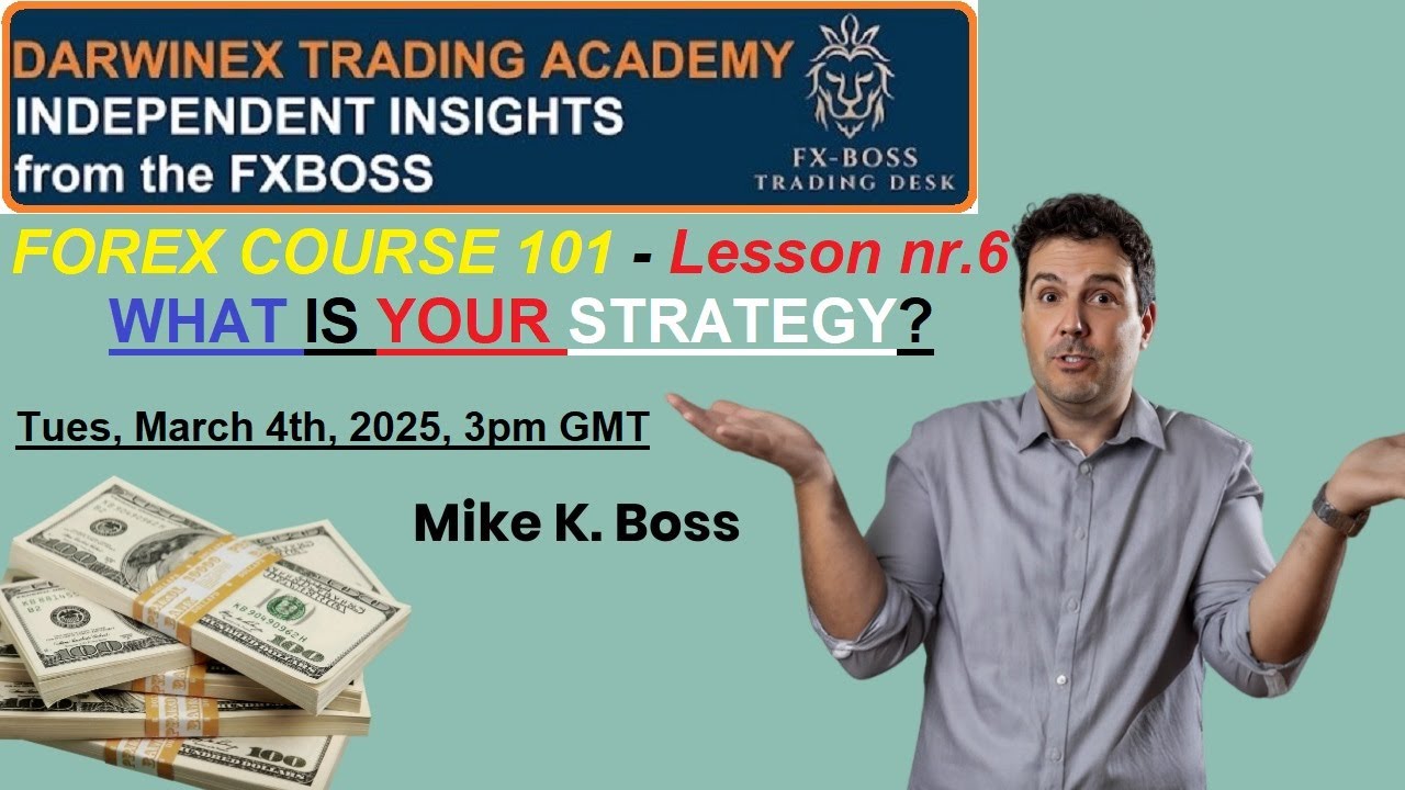 FULL SYSTEMATIC FOREX COURSE - FX101 - Lesson 6 - WHAT IS YOUR STRATEGY ...
