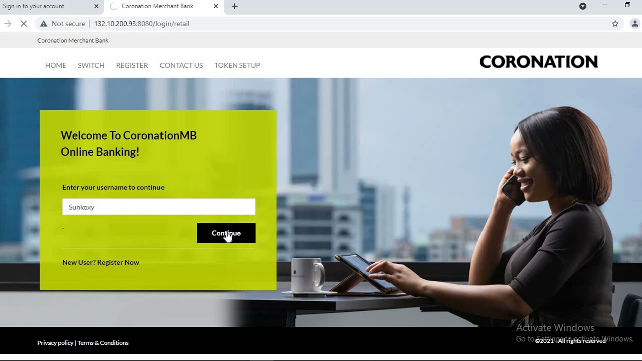 How to Log In on Internet Banking (Individual) - YouTube