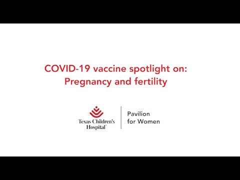 COVID-19 vaccine spotlight on pregnancy and fertility with Dr. Mark ...